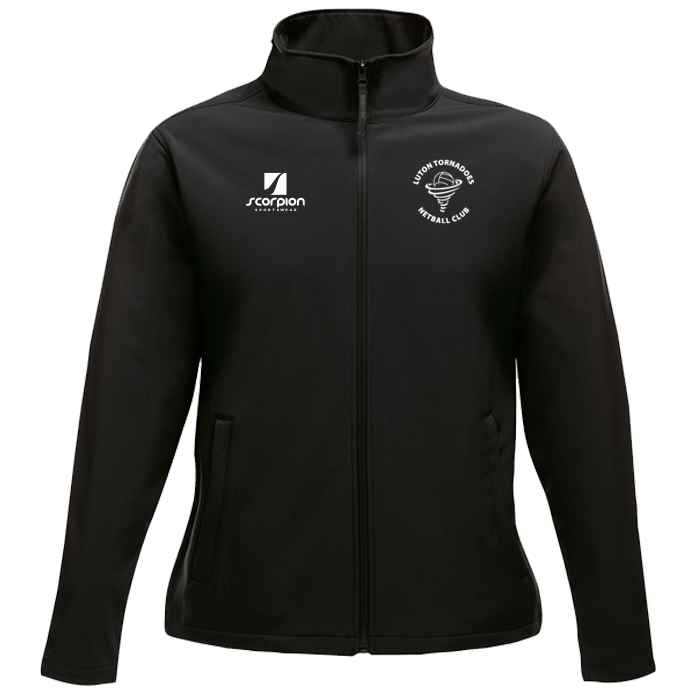 Luton Tornadoes Netball Softshell Jacket – Scorpion Sports Shop