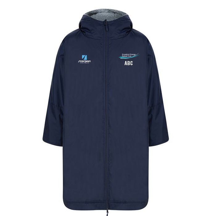 Ernesford Grange Netball All Weather Robe – Scorpion Sports Shop