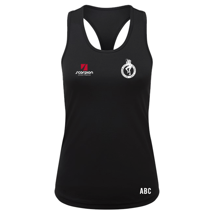 Nottingham City Netball Training Vest - Black – Scorpion Sports Shop