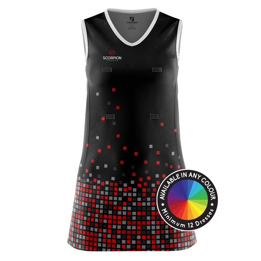 Scorpion Netball Dresses - Pattern 14 – Scorpion Sports Shop