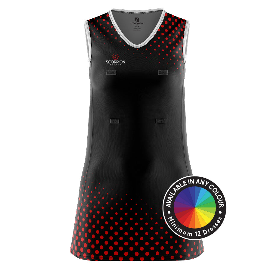 Scorpion Netball Dresses - Pattern 09 – Scorpion Sports Shop