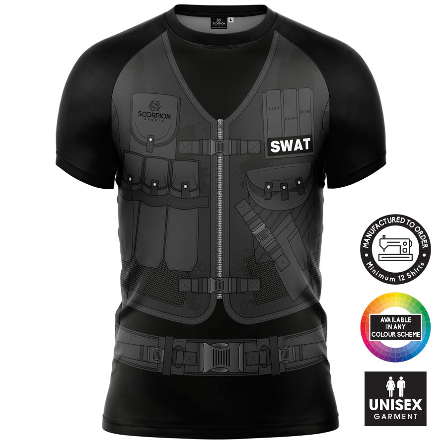 Swat Shirt Logo Graphic SWAT Tee Shirt
