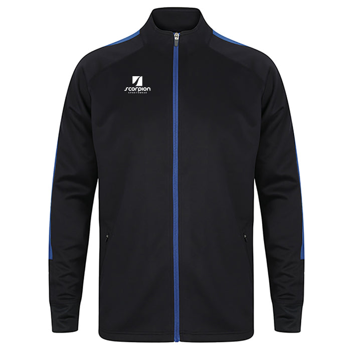 Scorpion Track Top - Navy/Royal Blue – Scorpion Sports Shop